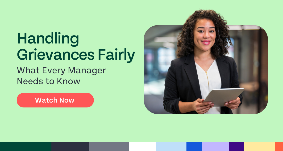Handling Grievances Fairly | HR Duo Webinar